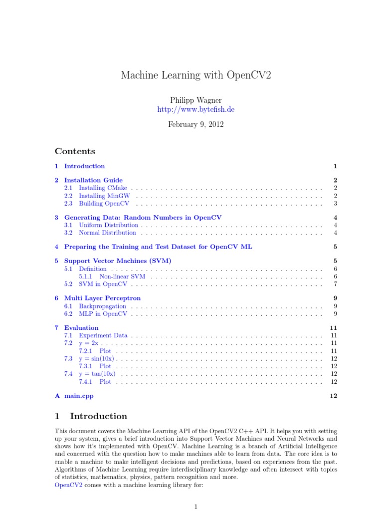 Machine Learning | PDF | Artificial Neural Network | Support Vector Machine