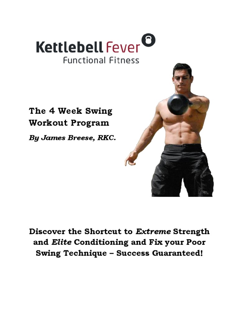 Swing Workout Program | PDF | Kettlebell | Physical Fitness