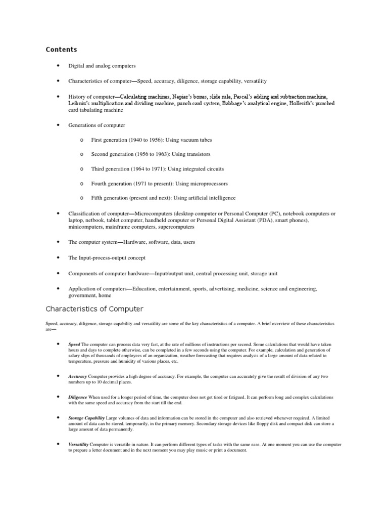 Com Puters | PDF | Very Large Scale Integration | Integrated Circuit
