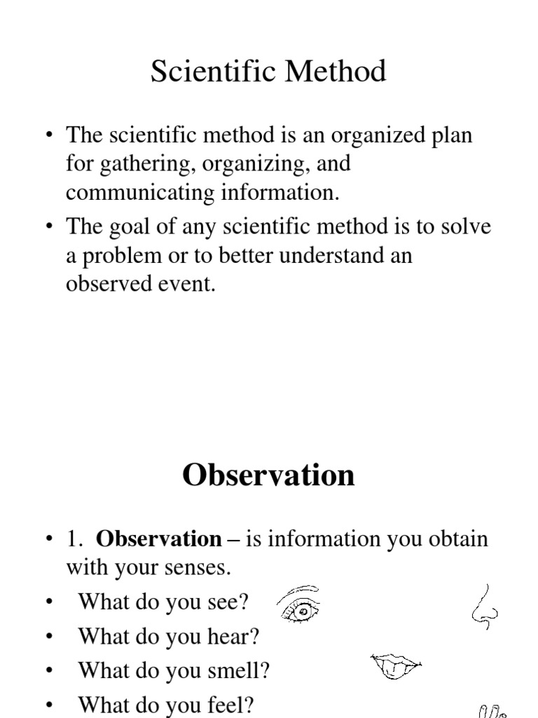 Introduction To Scientific Method | PDF | Experiment | Observation