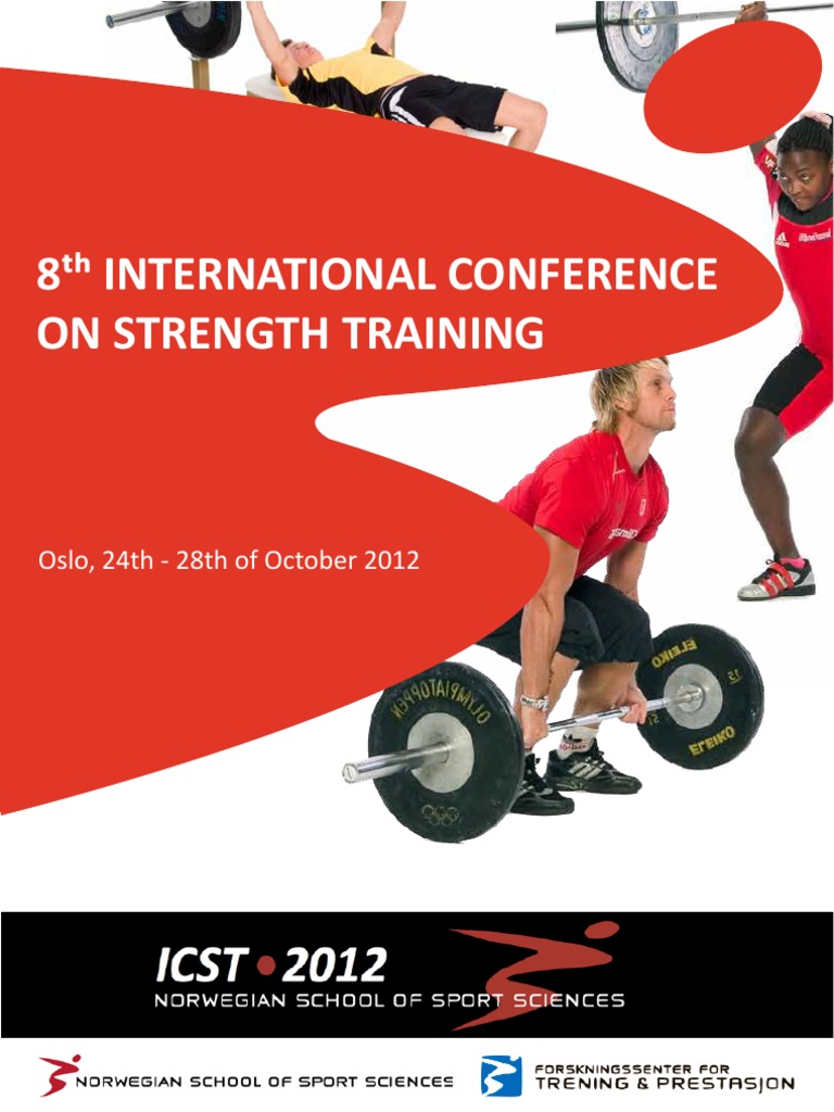 ICST Book of Abstracts | PDF | Strength Training | Physical Exercise