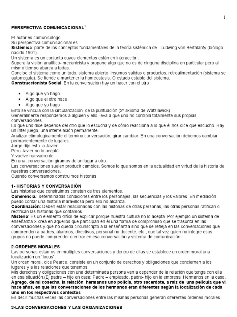 Barnett Pearce | PDF | Mediación | Retórica