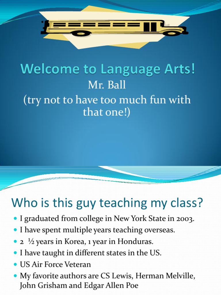 English 7 First Day Introduction | PDF | Multiple Choice | Test ...