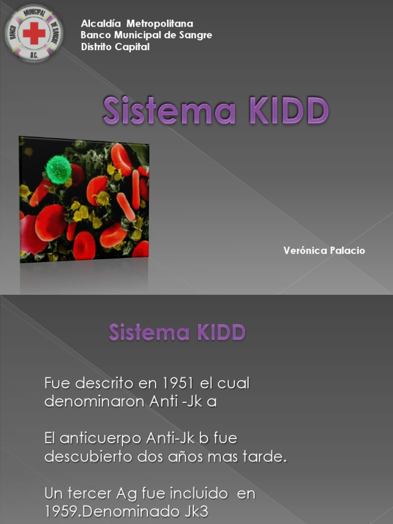 Sistema Kidd | PDF | Sistema complementario | Sangre