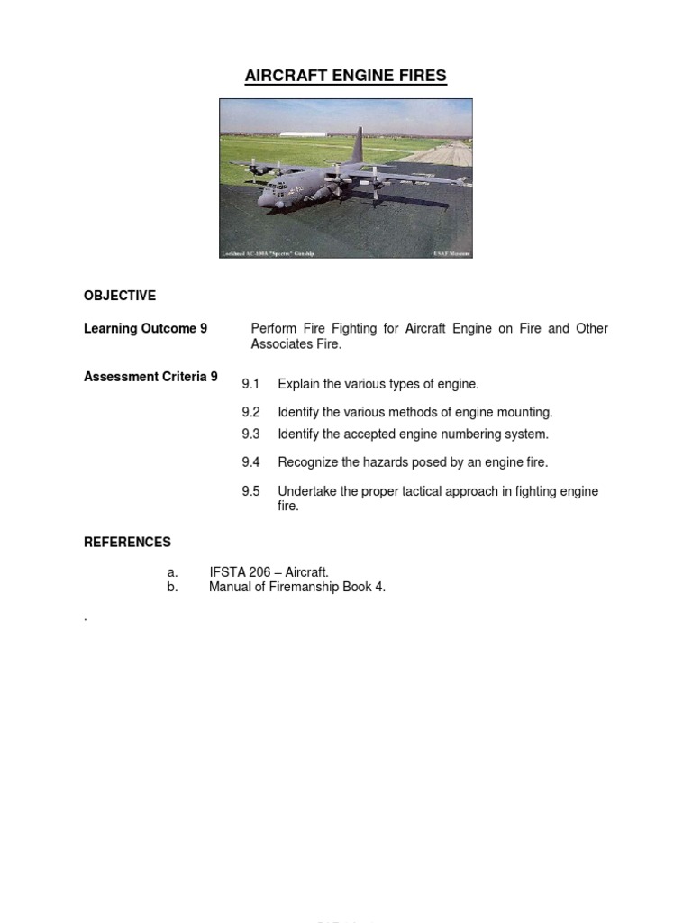 Aircraft Engine Fires | PDF | Turbocharger | Jet Engine