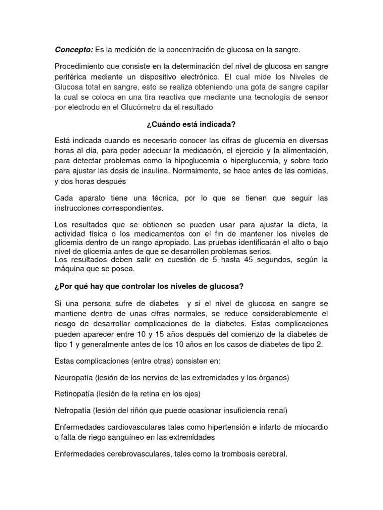 Hemo Gluco Test | PDF | Diabetes | Medicina CLINICA
