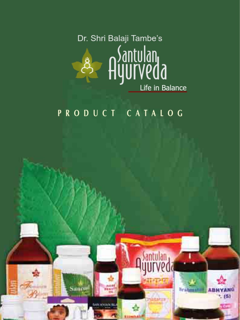 Balaji Tambe Product Catalog | PDF | Ayurveda | Clinical Medicine