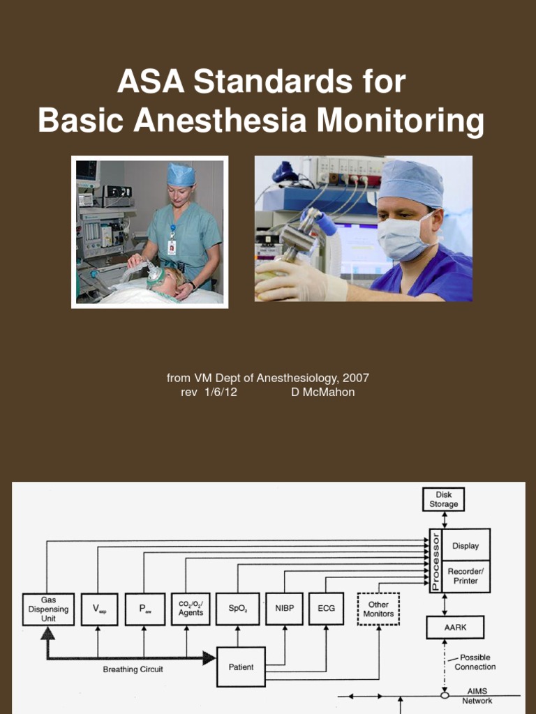 Anesthesia Monitoring Guidelines | PDF | Anesthesia | Monitoring (Medicine)