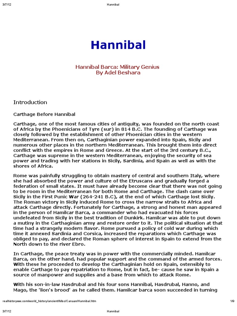 Hannibal.pdf | Hannibal | Scipio Africanus