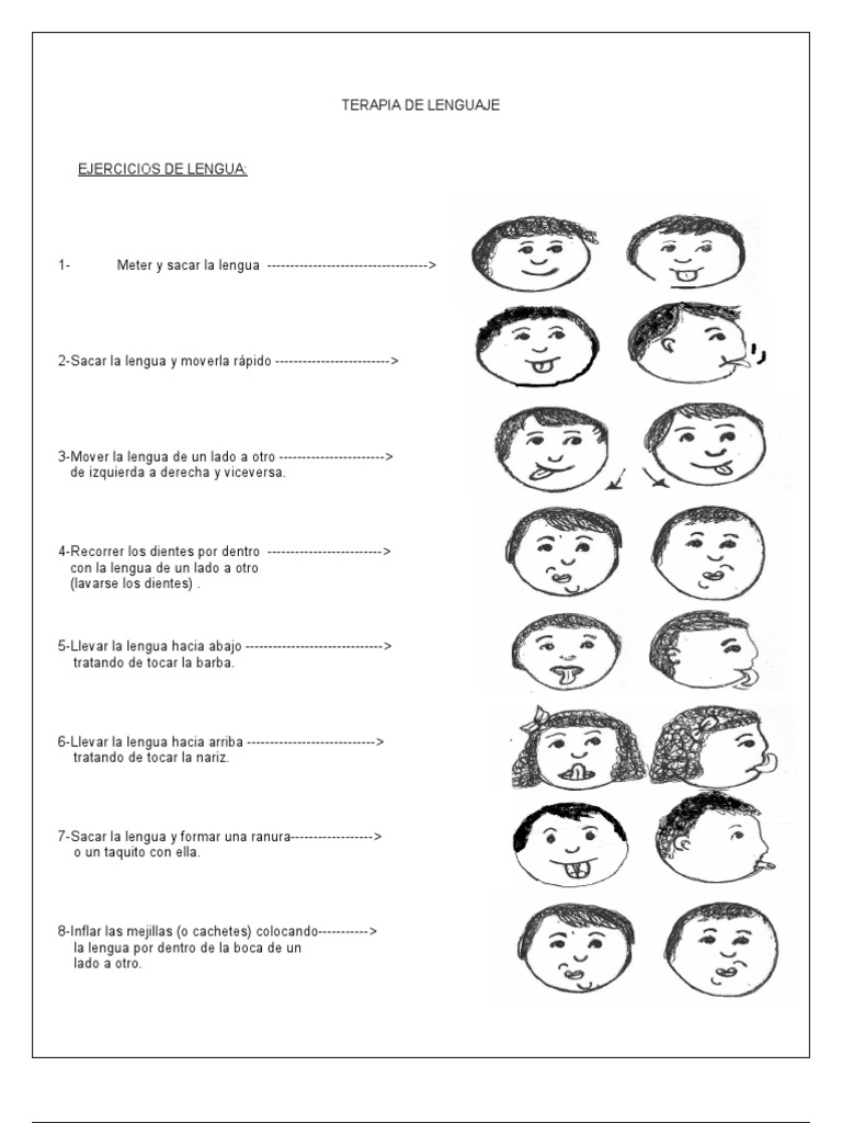 Ejercicios de Lenguaje | PDF
