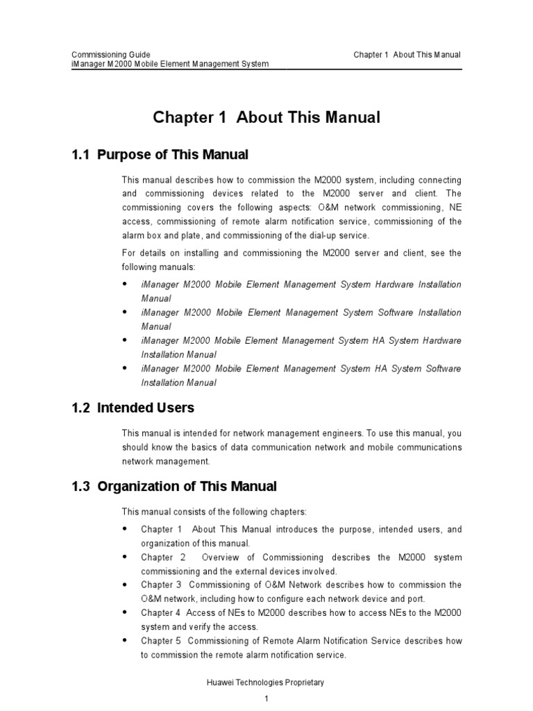 01 - M2000 Commissioning Guide | PDF | Port (Computer Networking ...
