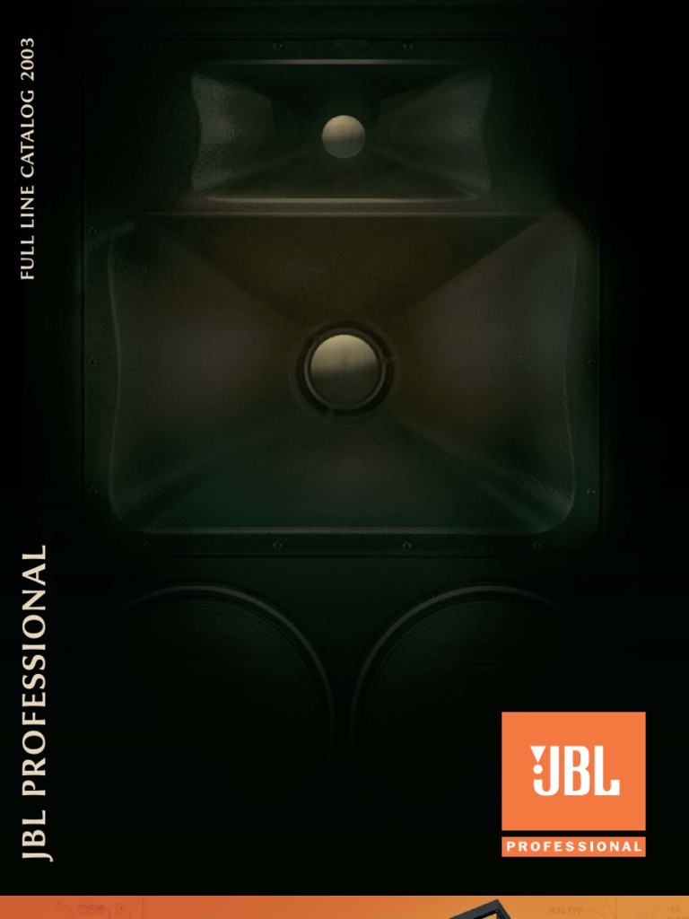 JBL Full Line Catalog | PDF | Loudspeaker | Microphone