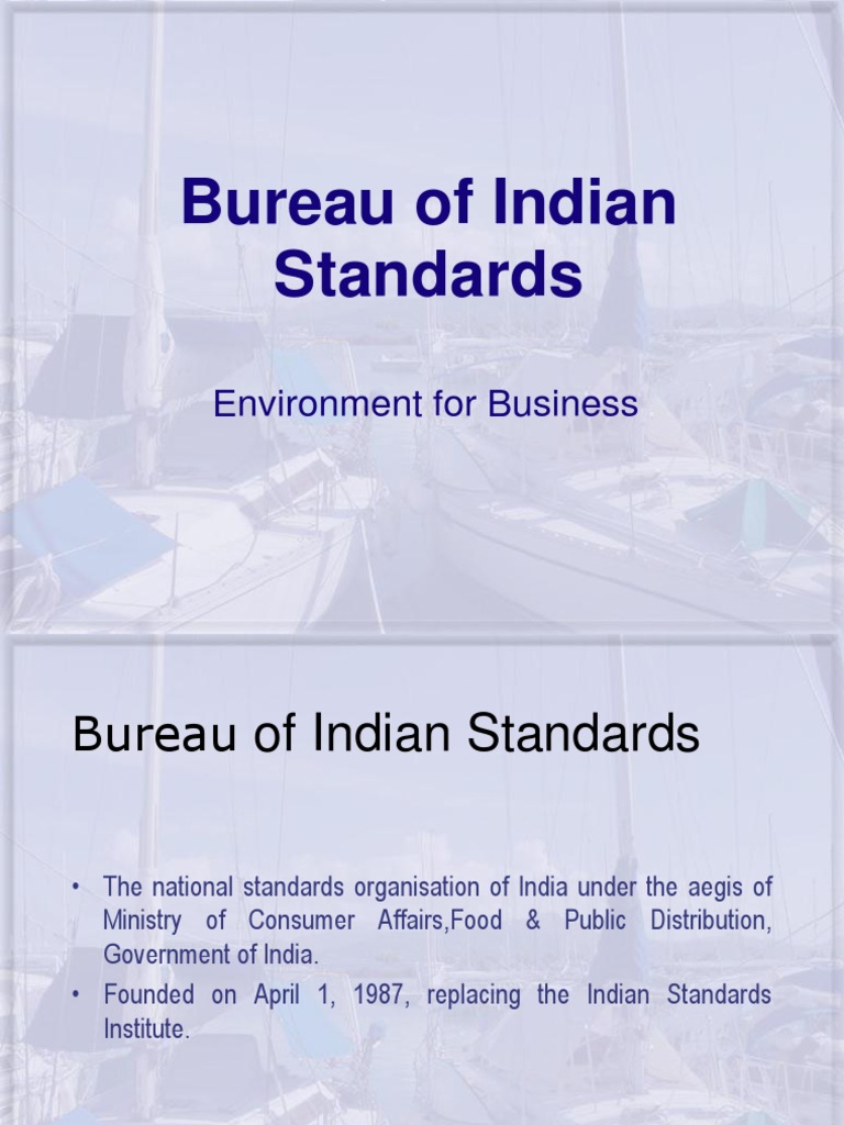 BIS Standards and Certification Overview | PDF | Hazard Analysis And ...