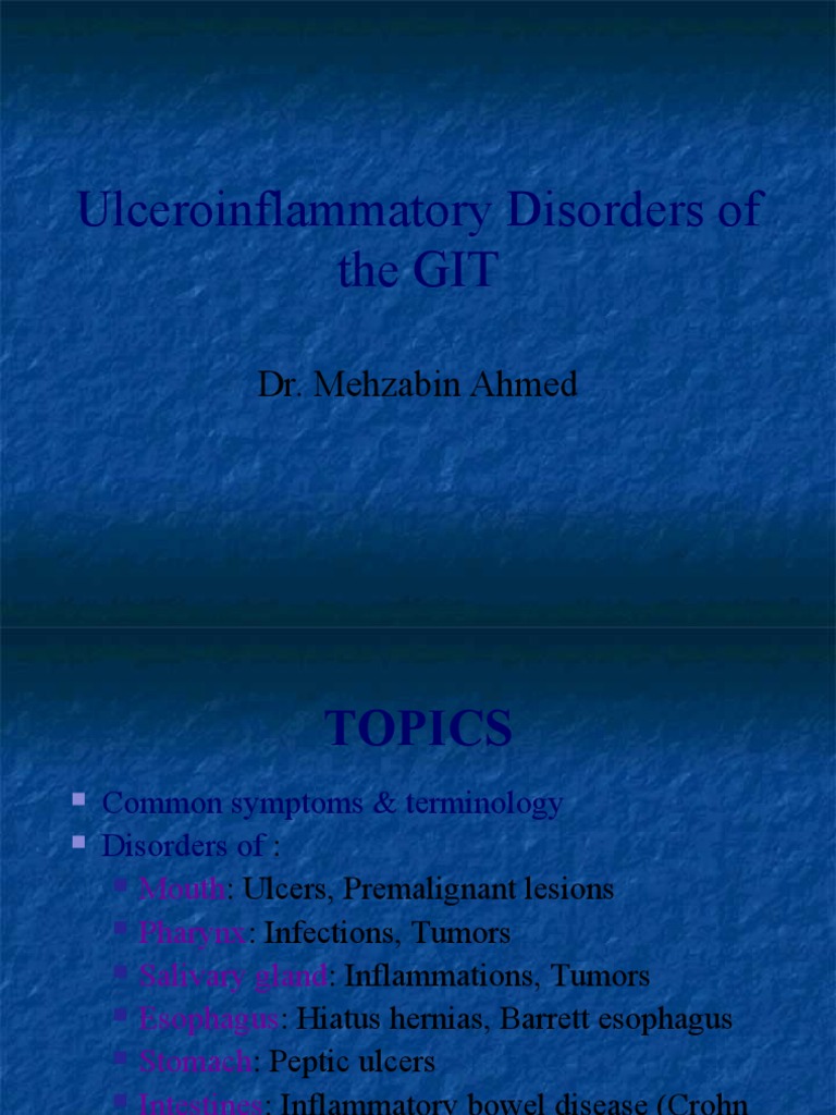 GIT Disorders | Esophagus | Gastrointestinal Tract