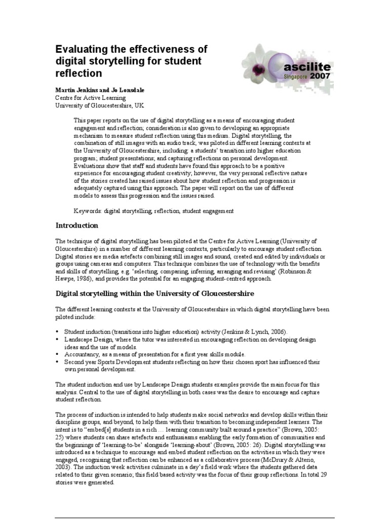 Jenkins Pdf Storytelling Learning