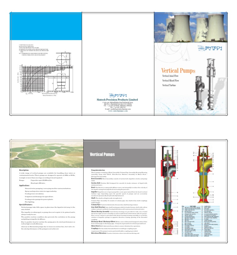 Vertical Axial Flow / Vertical Turbine / Vertical Mixed Flow Pump | PDF ...