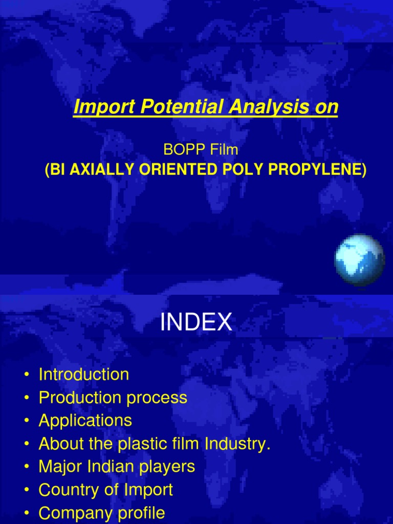 Bi Axially Oriented Poly Propylene | PDF | Polyvinyl Chloride | Manmade ...