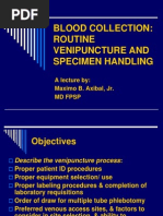 BLOOD SPECIMEN Collection | PDF | Hematology | Medical Specialties