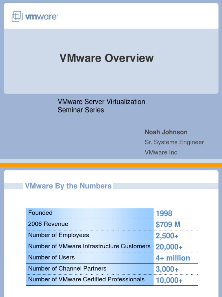 Server Virtualization Seminar Presentation | PDF | Virtual Machine | V Mware