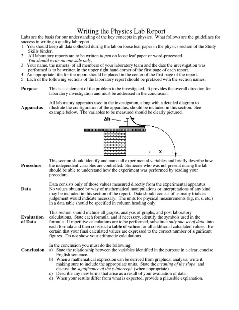 5-Lab Report Format | PDF | Variable (Mathematics) | Formula
