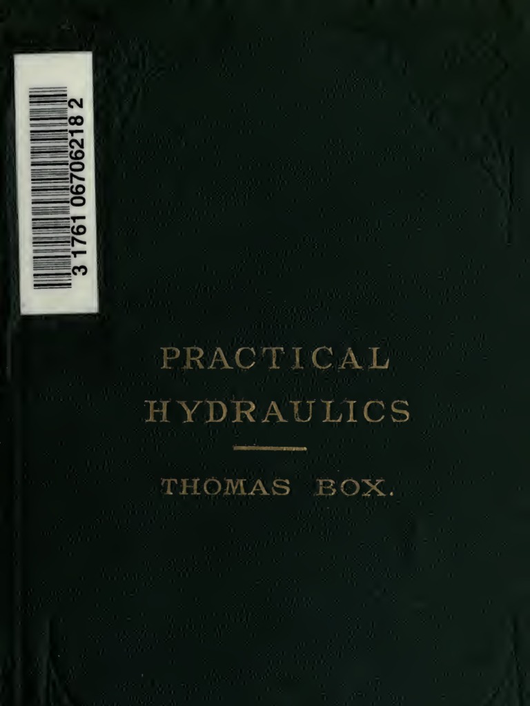 Thomas - Box Practical - Hydraulics | PDF | Foot (Unit) | Fluid Dynamics