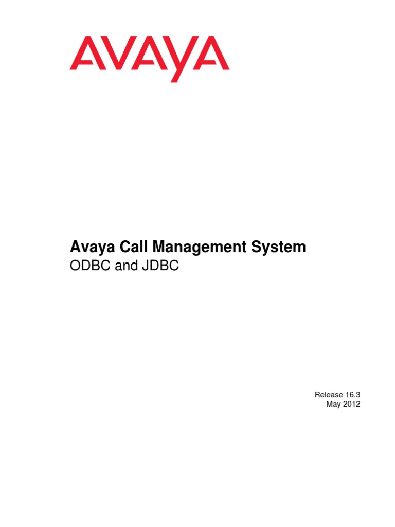 CMS Supervisor ODBC and JDBC Data Connection Documentation | PDF | Sql | Microsoft Access