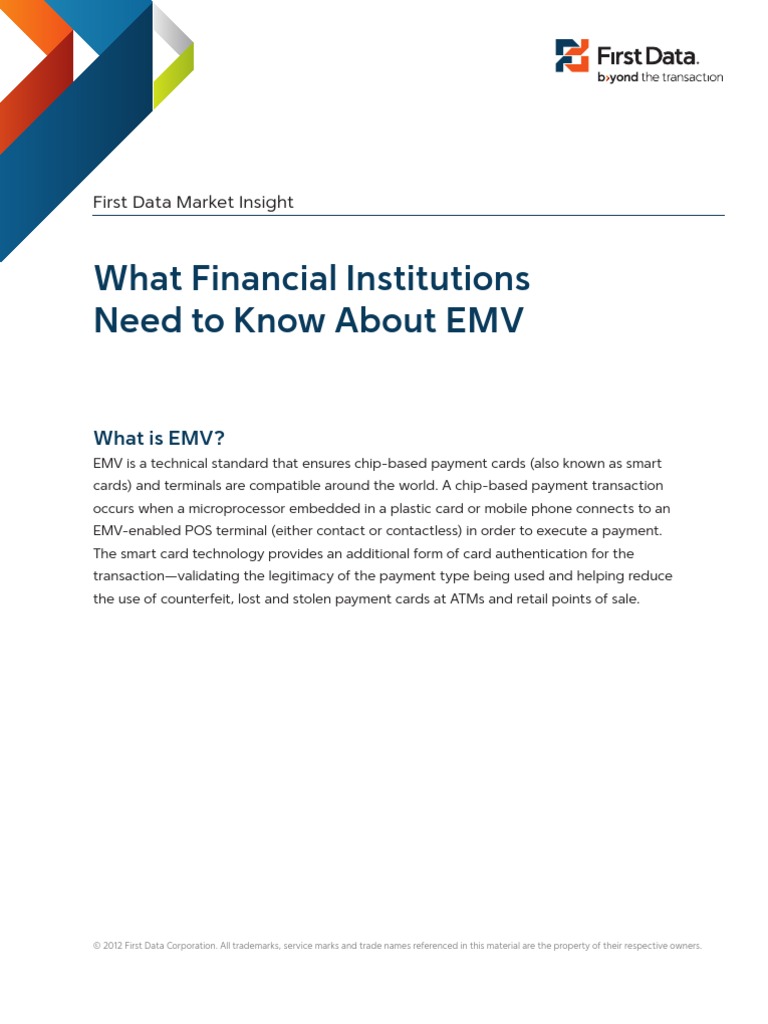 EMV Market Insight FI | PDF | Emv | Smart Card EMV Market Insight FI | PDF | Emv | Smart Card