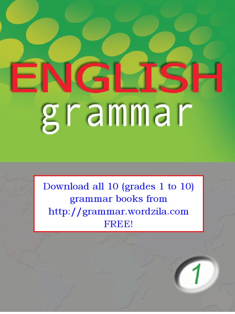 All 10 (Grades 1 To 10) Grammar Books From Free! | PDF | Grammatical ...