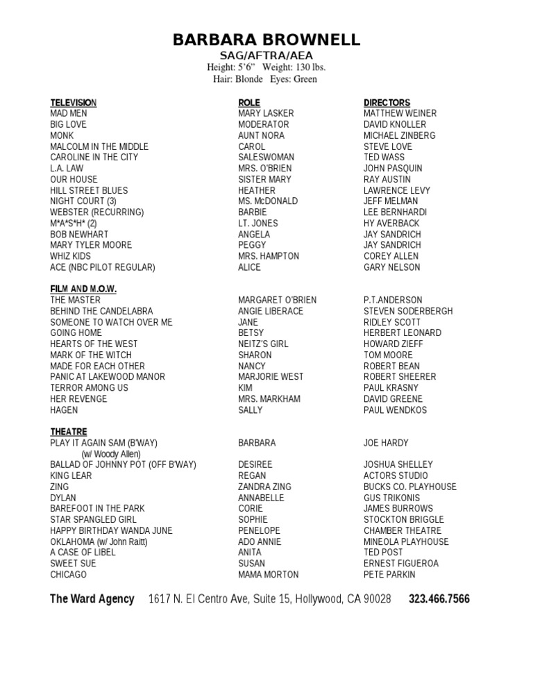 Barb Resume | PDF