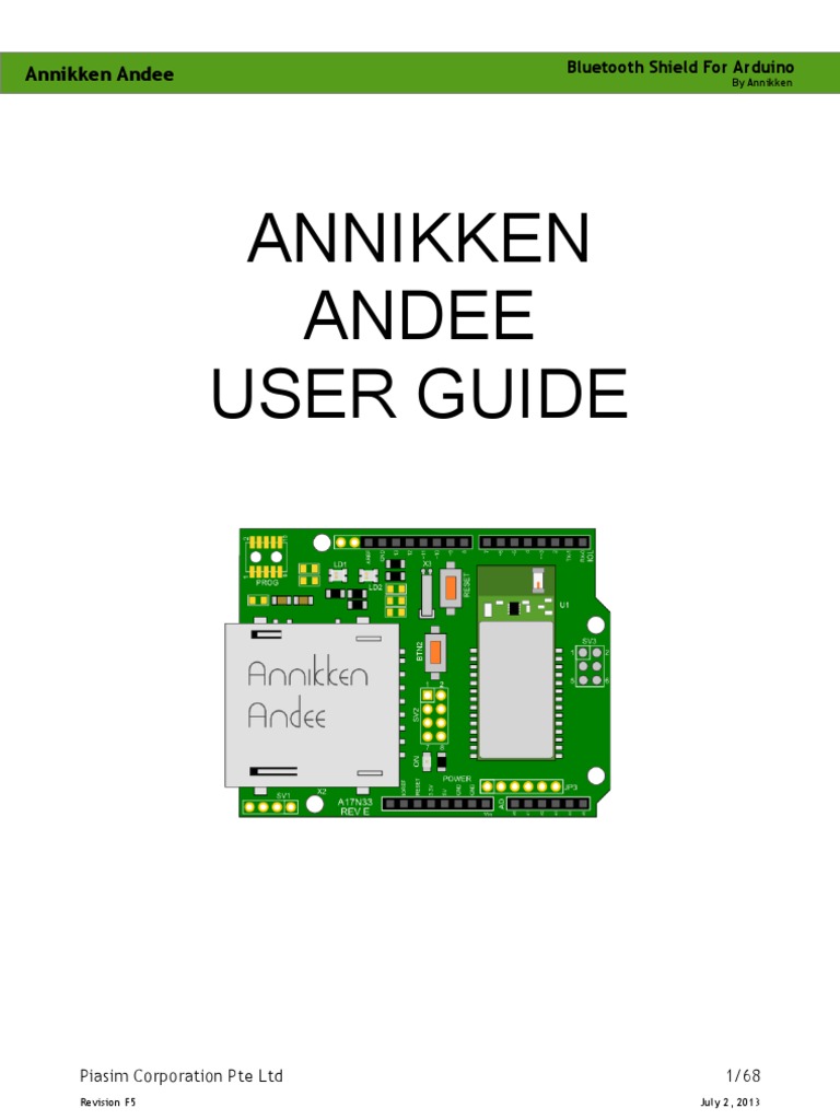 Annikken Andee User Guide | PDF | Arduino | Android (Operating System)