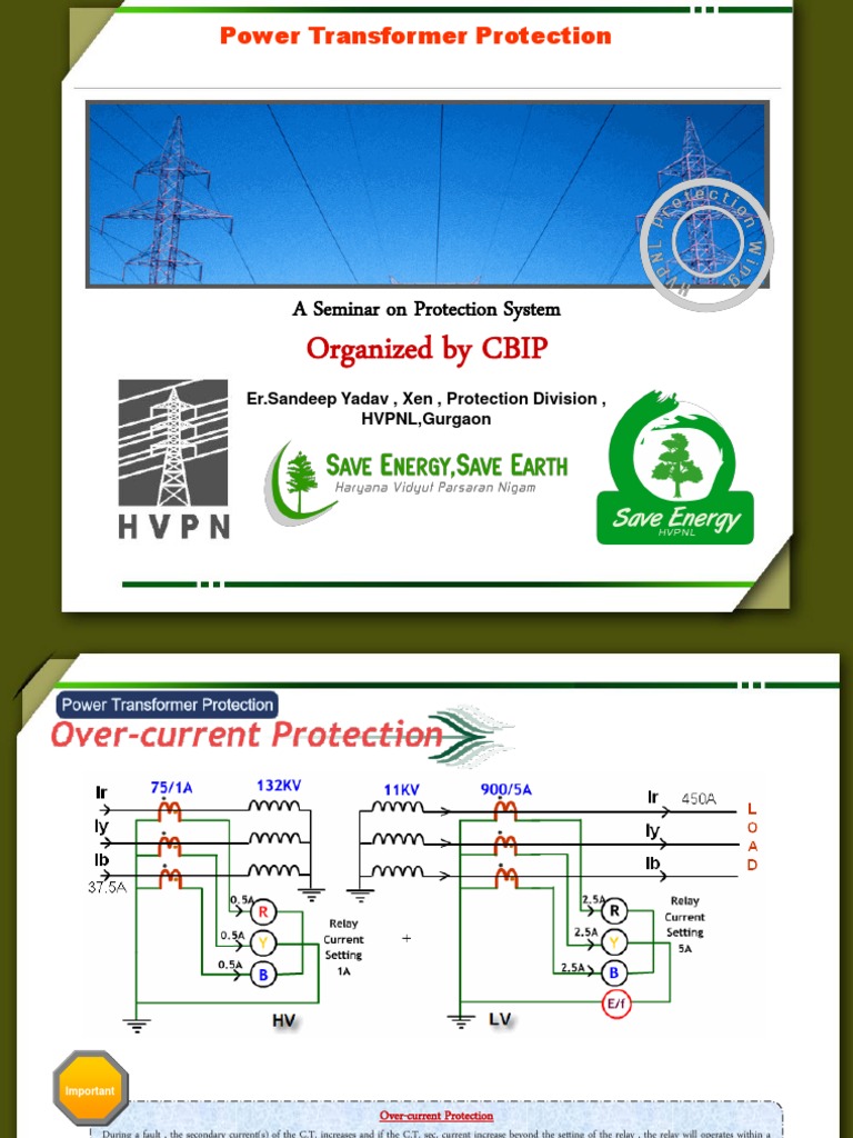 Power Transformer Protection Strategies | PDF | Relay | Transformer