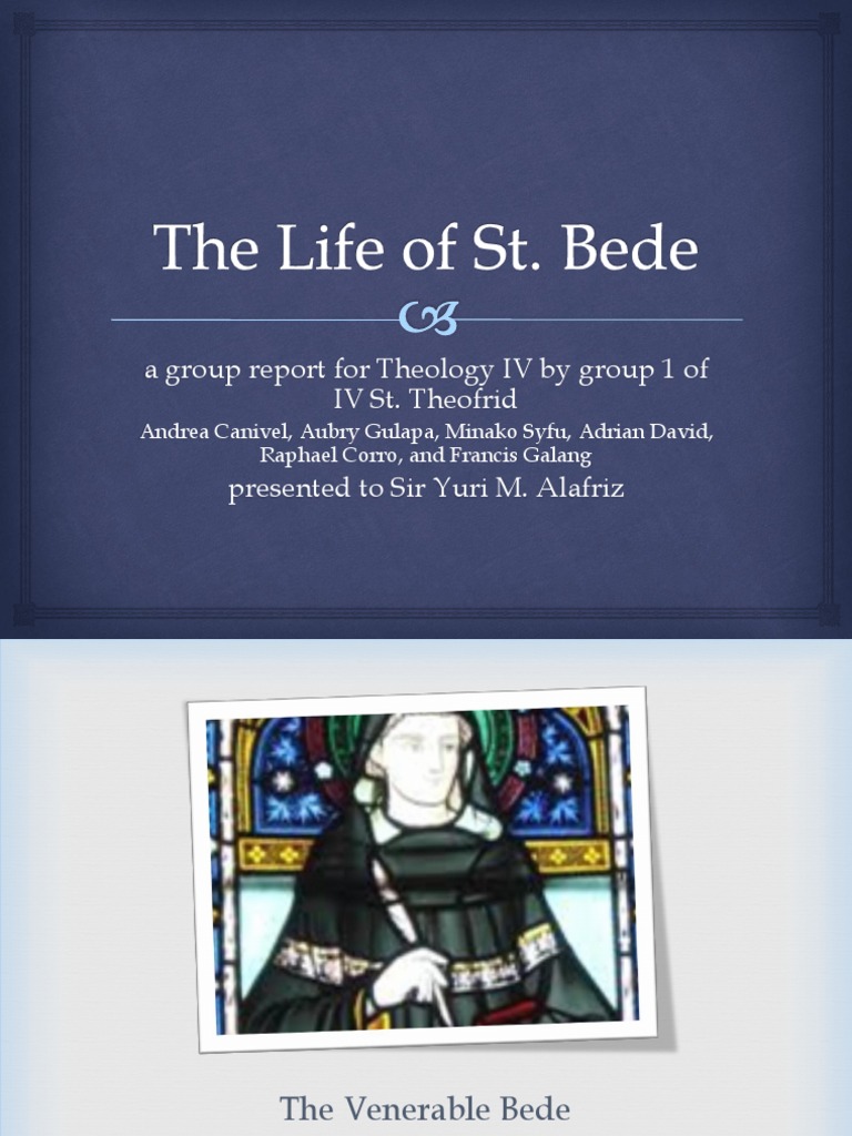 The Life of St Bede | Bede | Saint