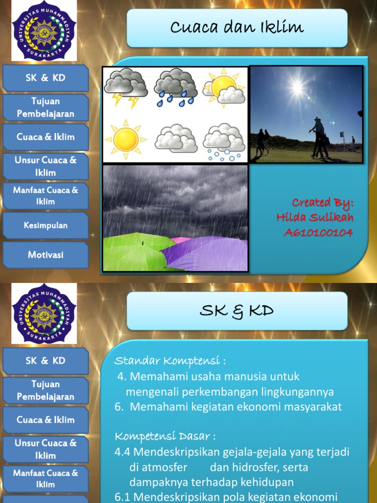 Cuaca Dan Iklim | PDF