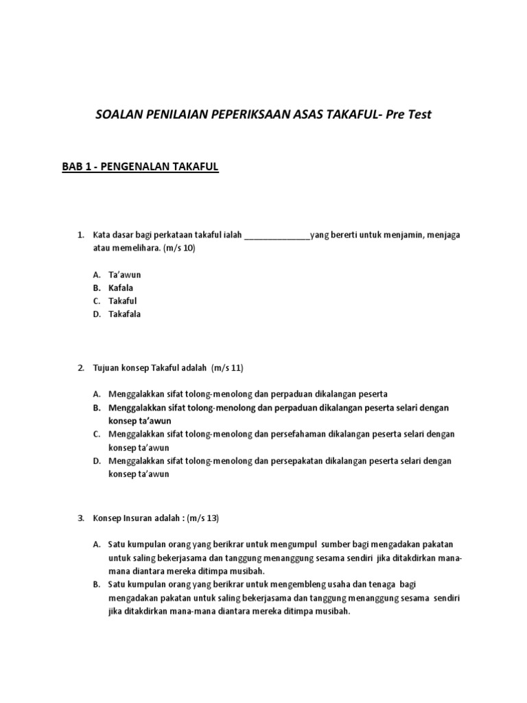 Soalan Latihan - TBE 50 Question With Answers | PDF | Bisnis | Hukum