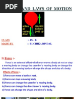Class 9th Chapter Motion Notes | PDF