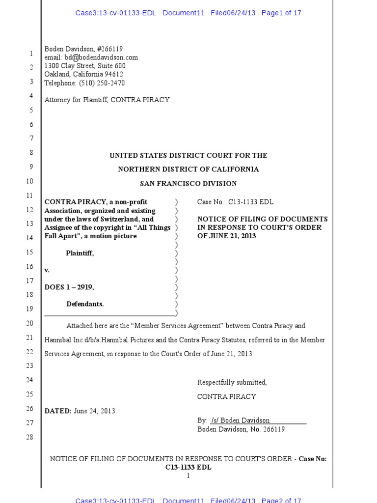 Contra Agreement | Copyright Infringement | United Nations General Assembly