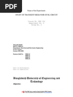 RC Circuit Lab Report | PDF | Capacitor | Electrical Circuits