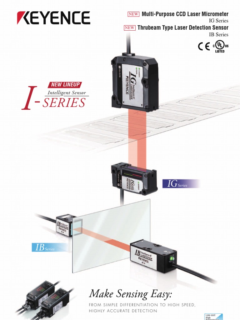 Keyence Laser Micrometer | PDF | Light | Bipolar Junction Transistor