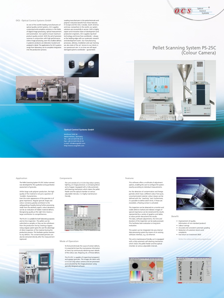 Optical Control Systems | PDF | Camera | Software