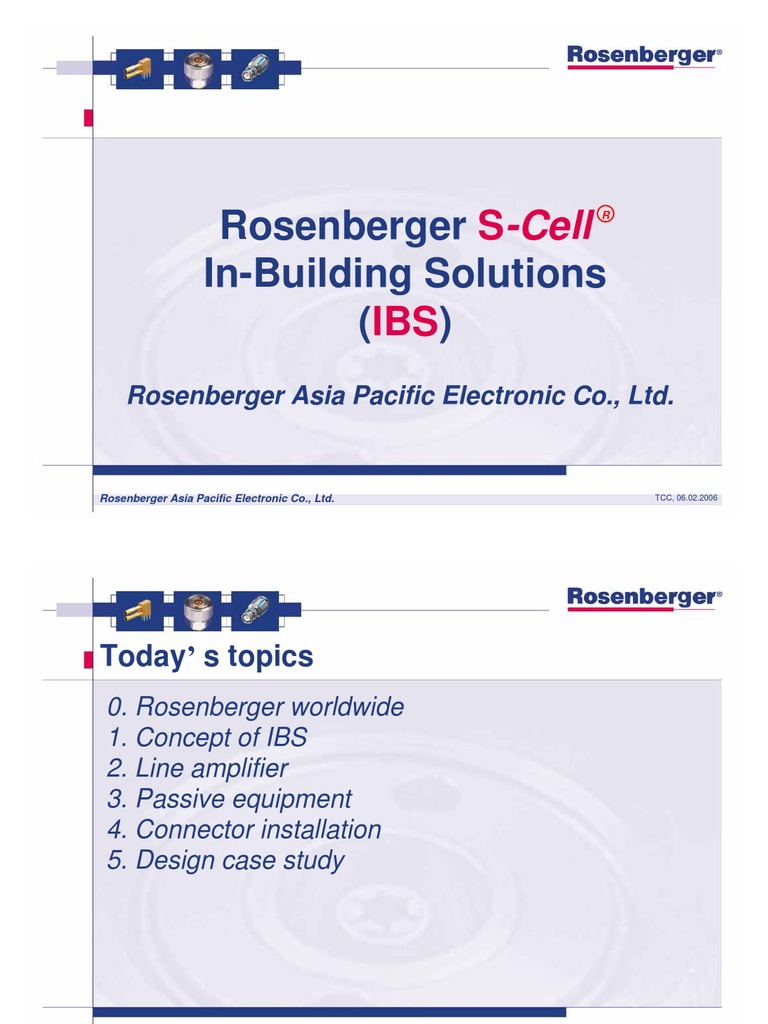 IBS For Engineer | PDF | Radio | Code Division Multiple Access