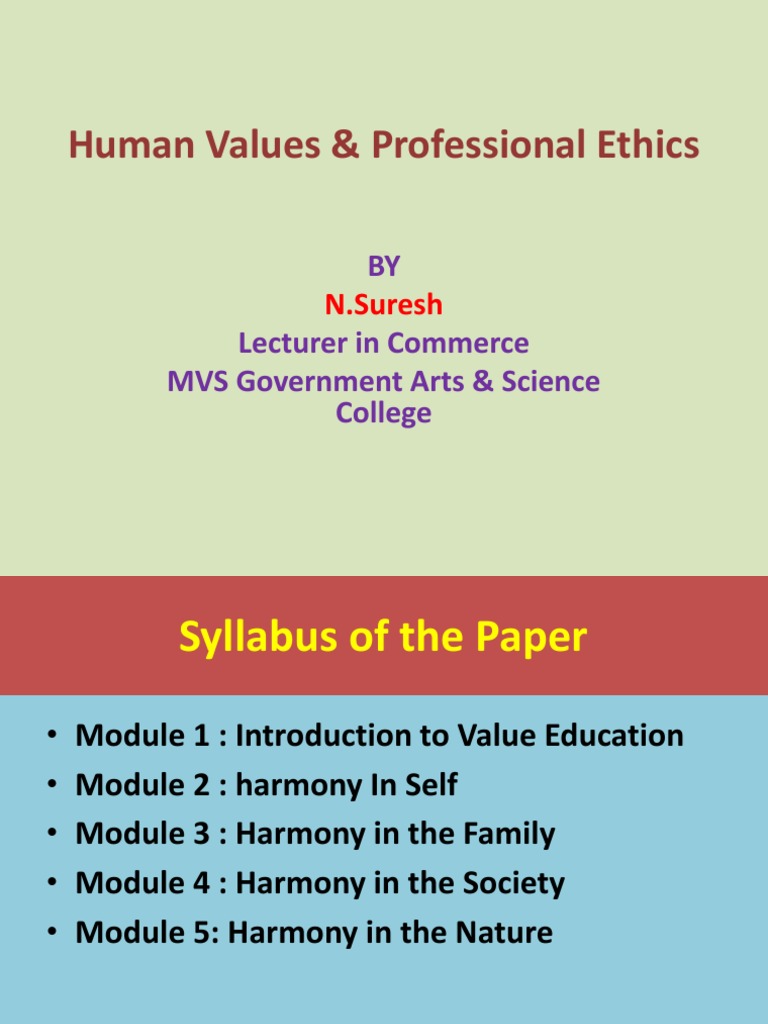 Human Values and Professional Ethics | PDF | Happiness | Consciousness