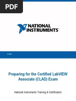 CLAD Sample Exam-1 | PDF | Control Flow | Test (Assessment)