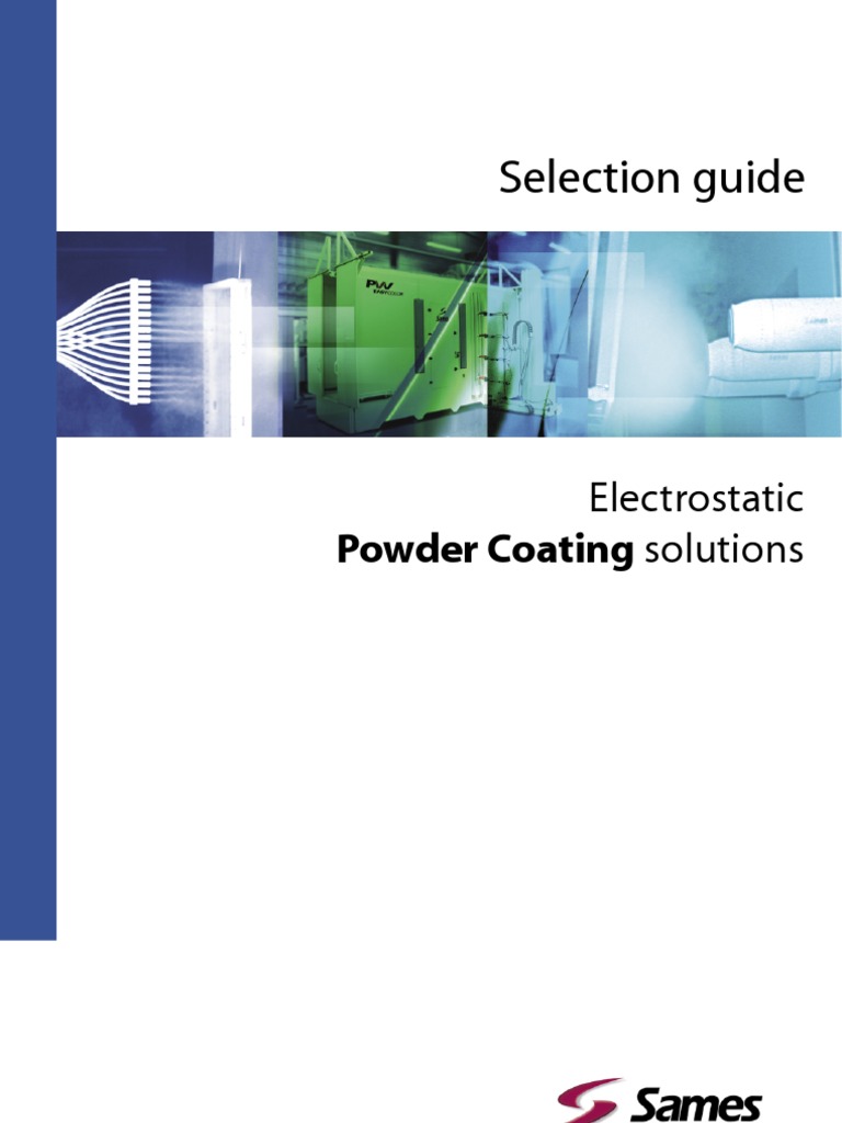 Electrostatic Powder Coating Selection Guide | PDF | Electric Charge ...