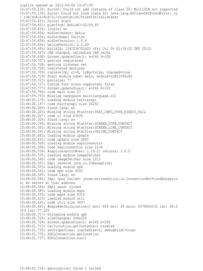 Client Log | PDF | Software | Digital Technology
