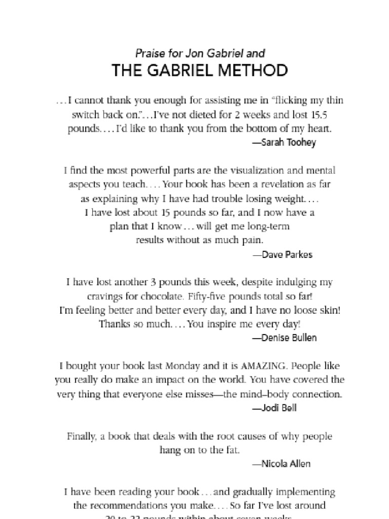 The Gabriel Method | PDF