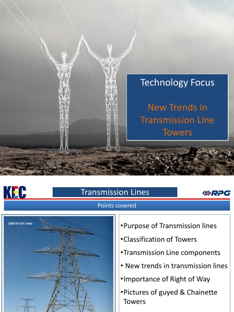 Technology Focus New Trends in Transmission Line Towers | PDF ...