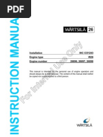 Wärtsilä 18V50SG | PDF | Engines | Valve