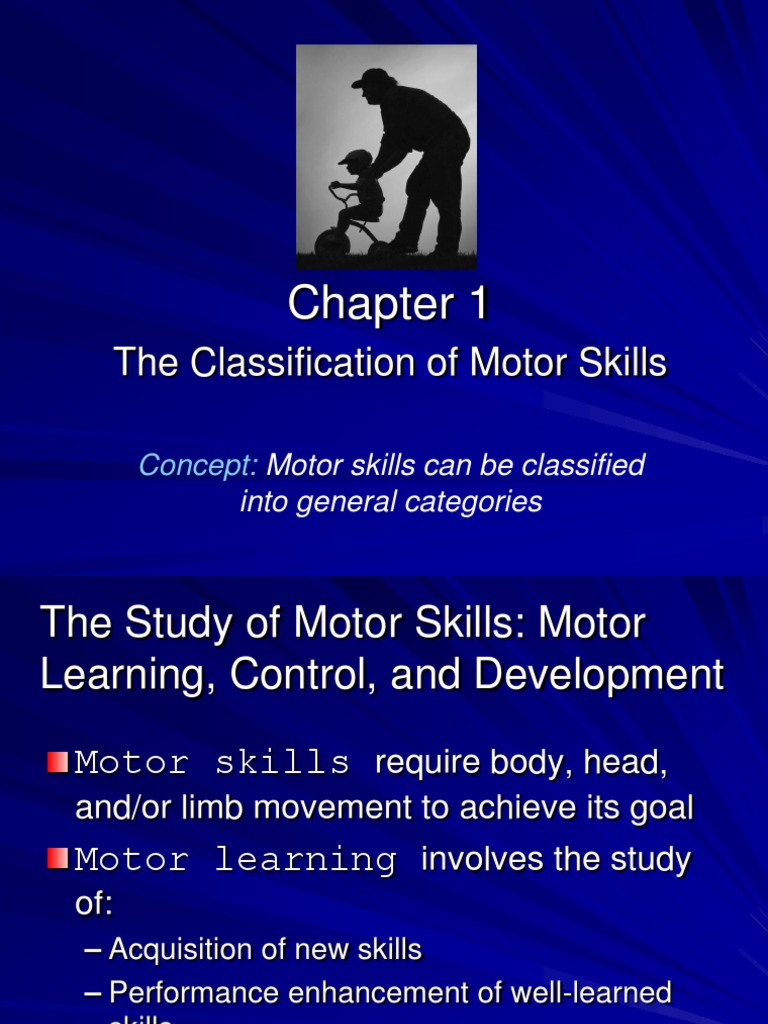 Chapter 1 Classification of Mo | PDF | Motor Control ...