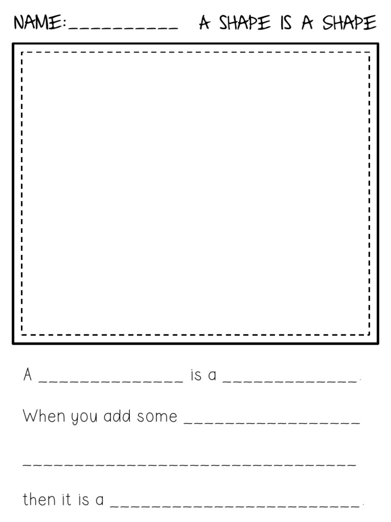 A Shape Is A Shape | PDF