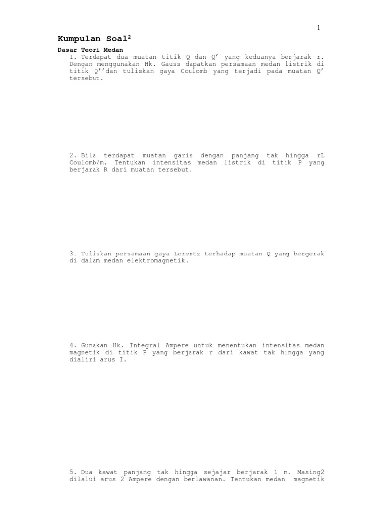 Contoh Soal Its | PDF